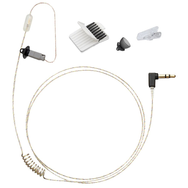 N-Ear 360 - Left Ear, Police Earpiece, 2.5mm Connector, 22-Inch