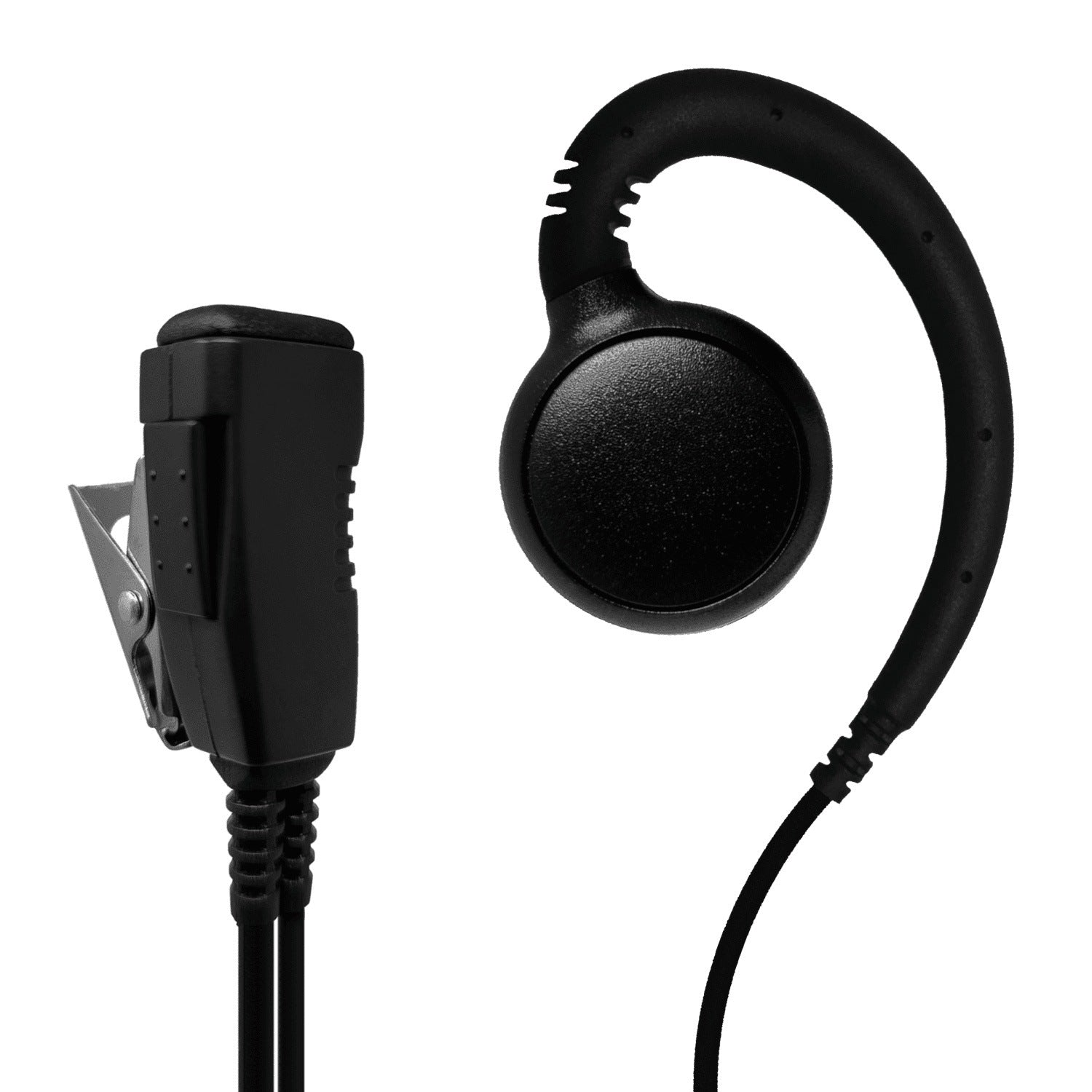 Pryme LMC-1GH-H3 Swivel Earpiece Mic, Hytera 2-Pin with Screw