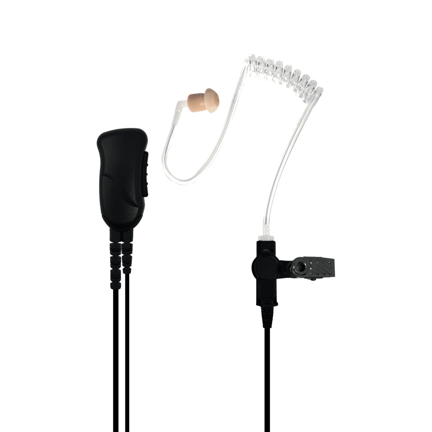 Pryme SPM-1303-BF Earpiece Microphone, Motorola 2-Pin CP100D CP200D