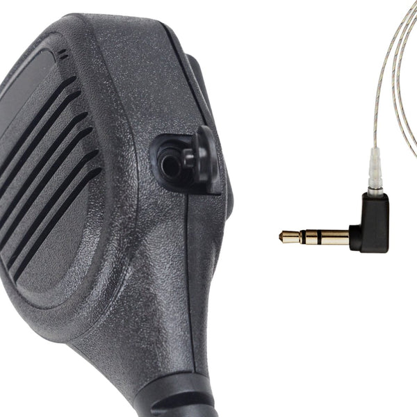 N-ear 360 Flexo Dynamic - Tubeless Police Earpiece, 3.5mm, 22 Inch